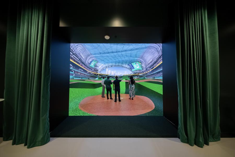 Advent's 'The Immersive Cube™' Debuts at Las Vegas A’s Ballpark ...