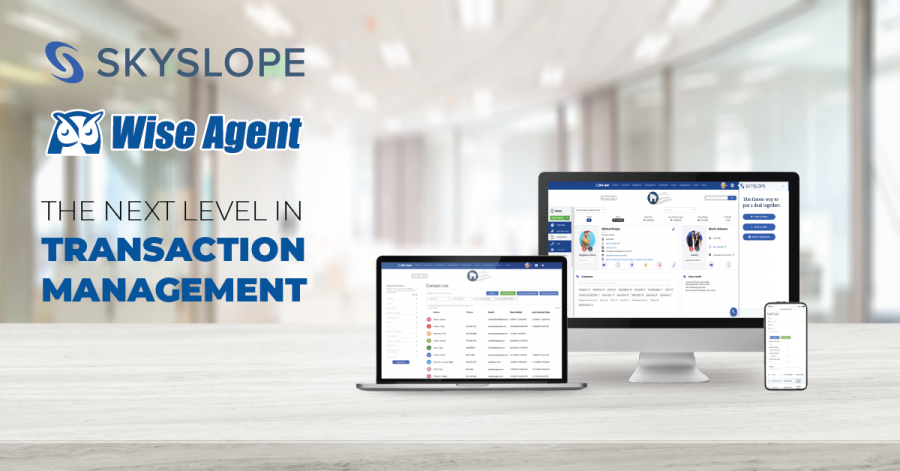 Wise Agent CRM and SkySlope Partner to Announce Seamless, Time-Saving Integration for REALTORS ...