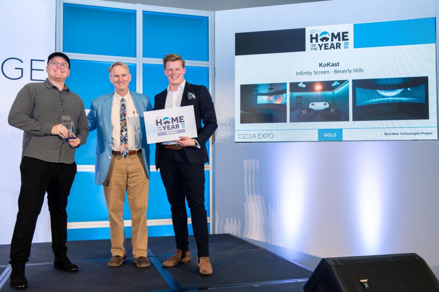 KoKast’s Infinity Screen Wins Best New Technology Award at CEDIA’s Home ...