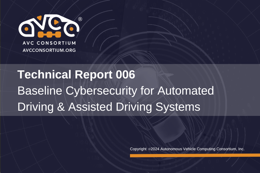 AVCC Releases New Report on Baseline Cybersecurity for Automated ...