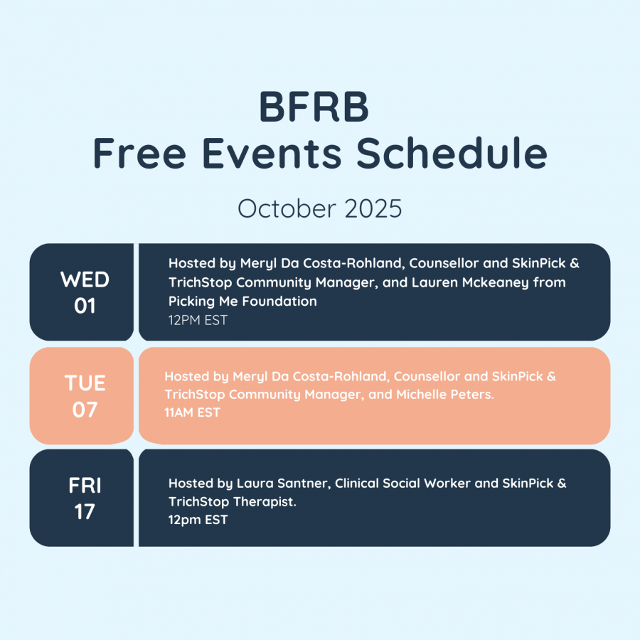 BFRB Week 2025: Shining a Light on Skin Picking & Hair Pulling ...