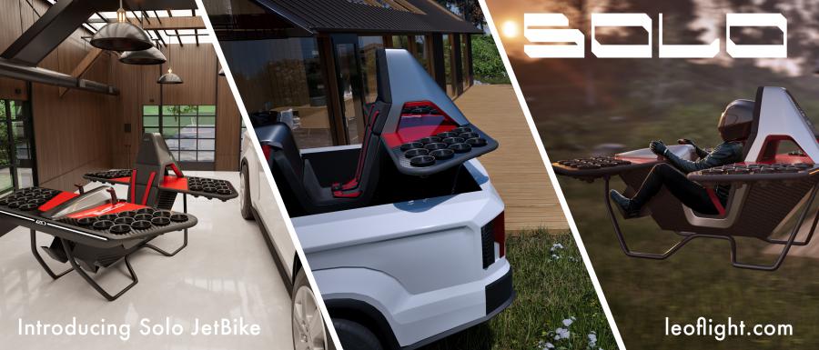 LEO Flight Unveils Solo JetBike: The World’s First Electric Air Speeder ...