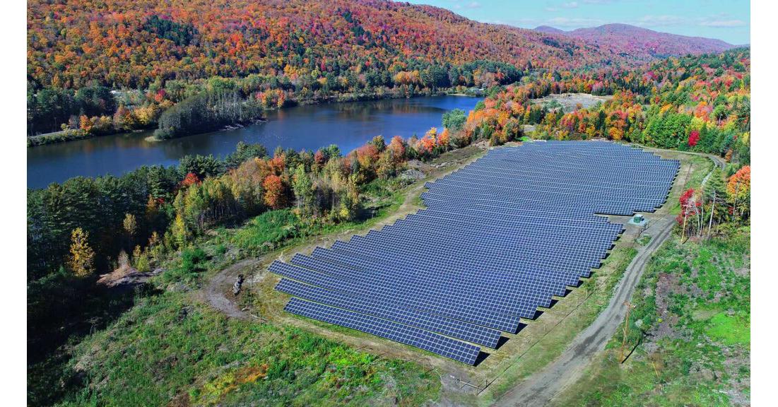 New solar array transforms Hardwick gravel pit into pollinator-friendly ...