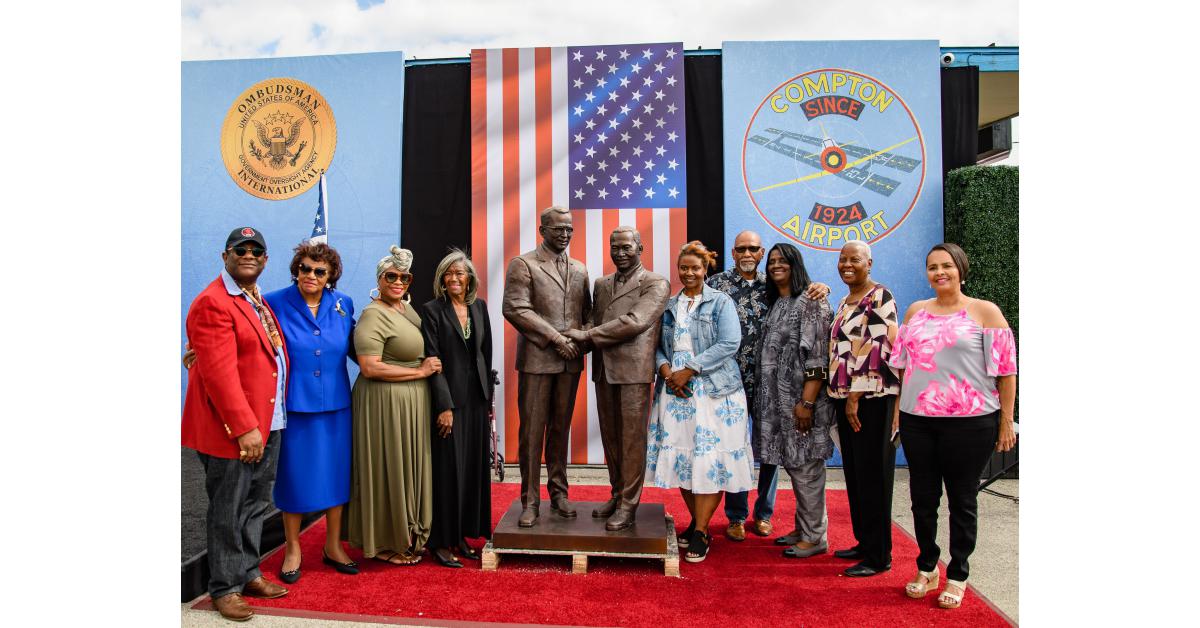 Compton Leaders Unite to Overcome Bigotry, Unveil Historic Bronze ...