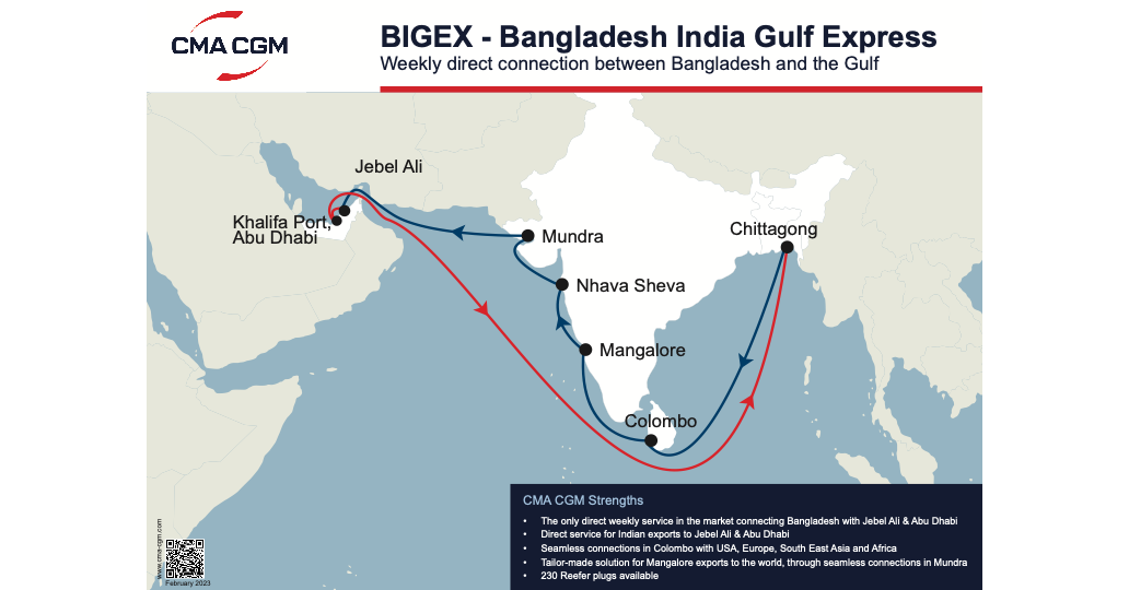 Launch of Bangladesh India Gulf Express (BIGEX): First and Fastest ...