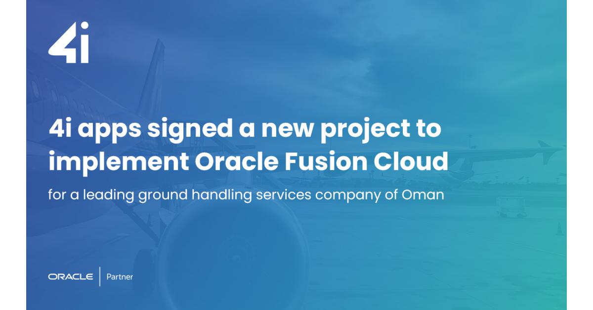 4i apps signs contract for ERP transformation to Oracle Cloud for a ...