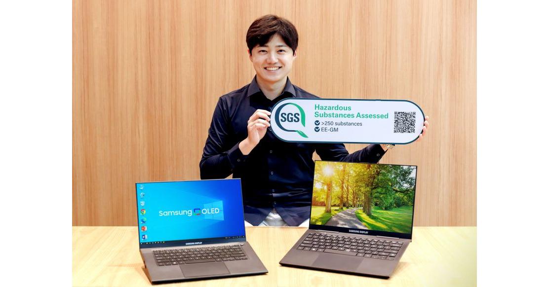 SGS Green Mark (ECCS, HSA) Awarded to Samsung Display in Industry First ...