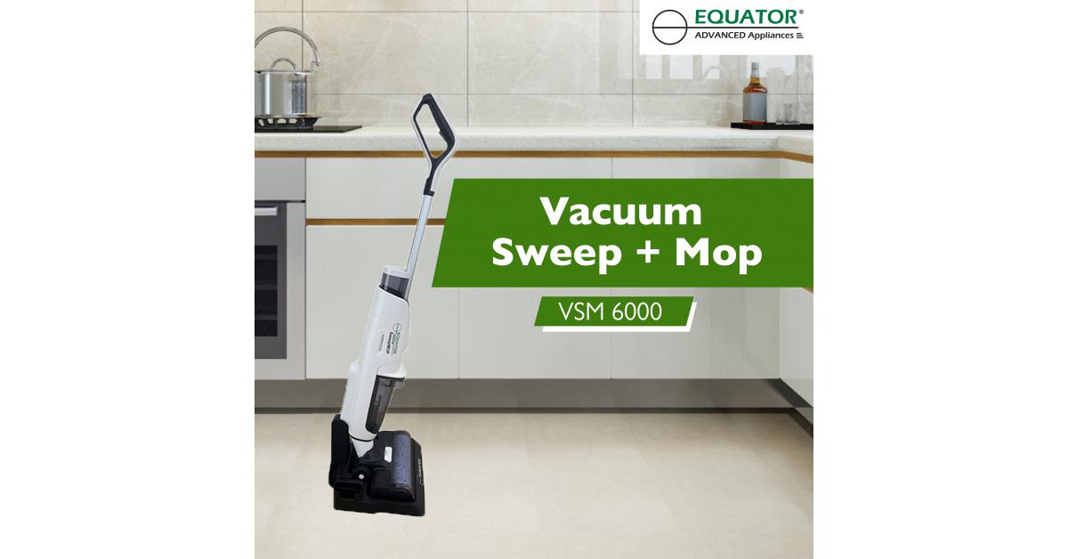 Equator Appliances Introduces VSM-6000 Vacuum Sweep Mop as an All-in ...