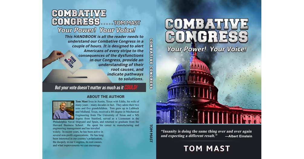 COMBATIVE CONGRESS BOOK ANALYZES THE IMPACT OF THE TWO-PARTY SYSTEM AND ...
