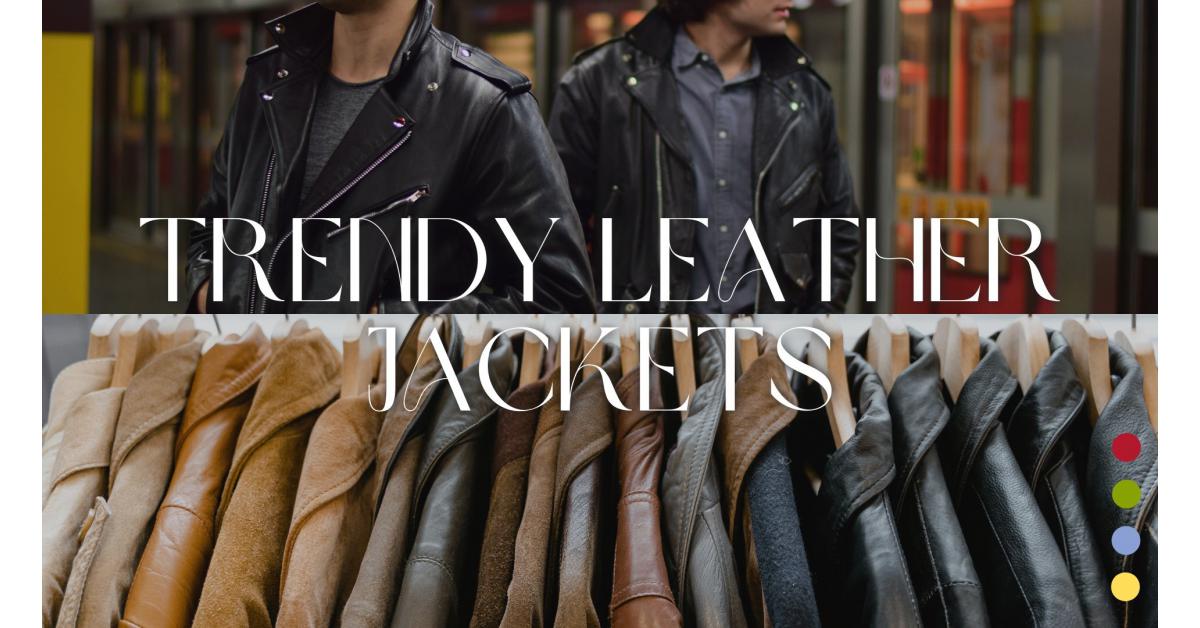 Red Carpet Ready: TRENDY LEATHER JACKETS brings Hollywood home with ...