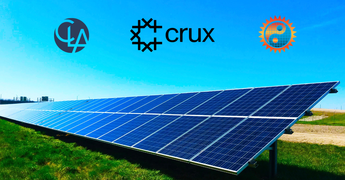 Crux and CLA Facilitate Sale of Commercial and Industrial (C&I) Solar ITCs from Balance Solar