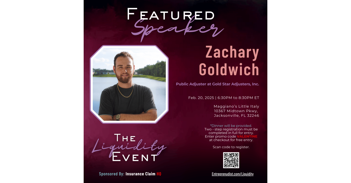 Turning Setbacks Into Settlements: Zachary Goldwich Inspires at The ...