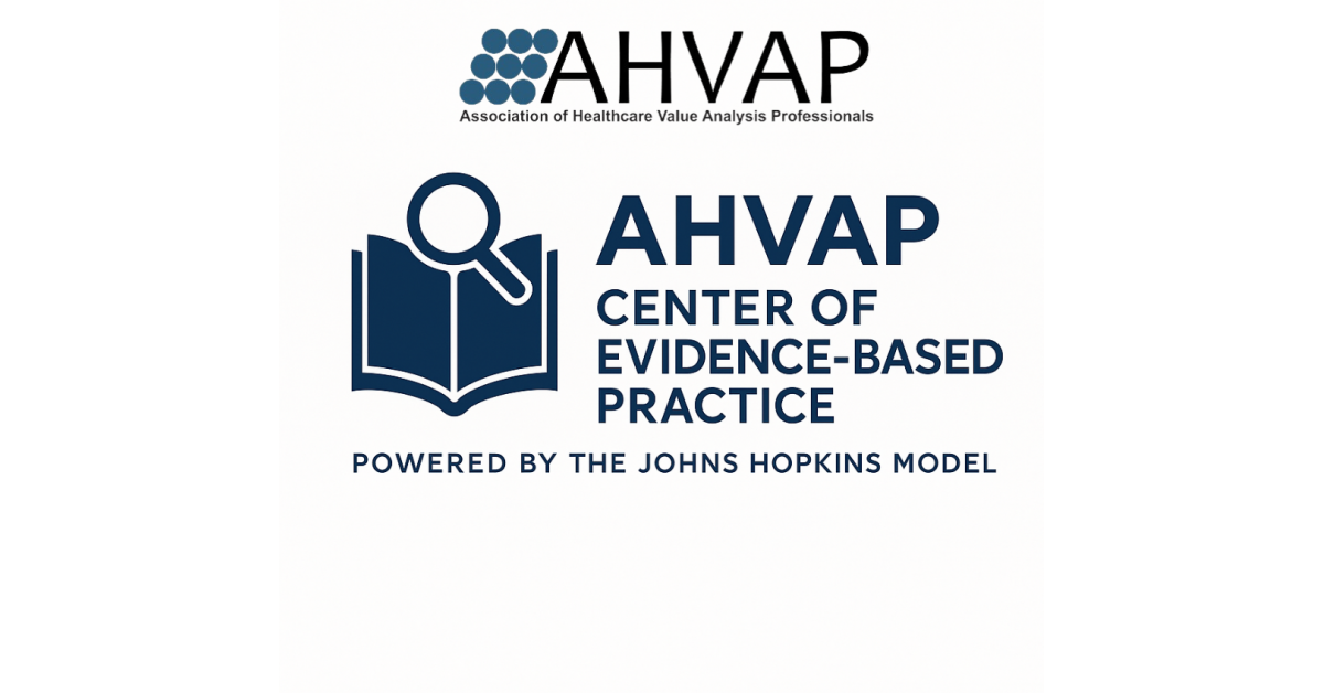 AHVAP Announces the AHVAP Center of Evidence-Based Practice—Powered by ...