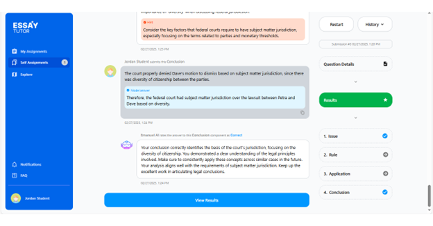 EdTek Launches AI-Driven EssayTUTOR to Transform Legal Education