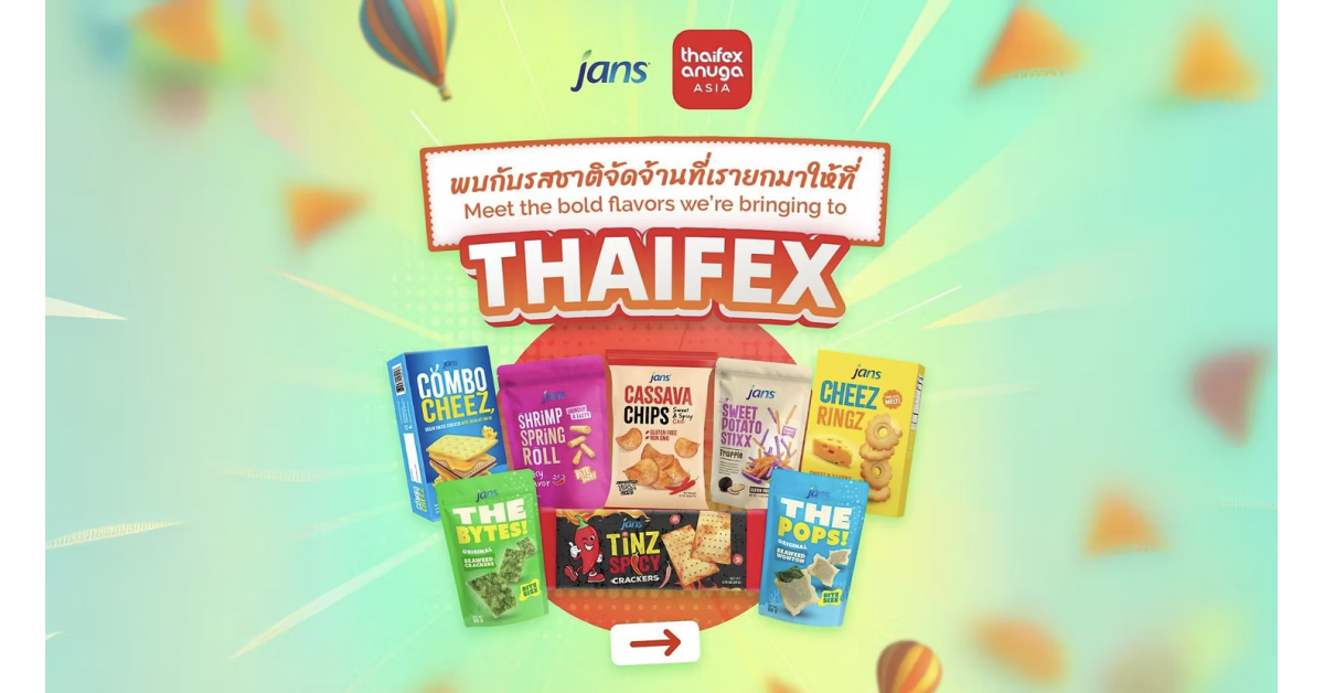 Jans Enterprises Debuts Bold Innovations at THAIFEX – Anuga Asia 2025