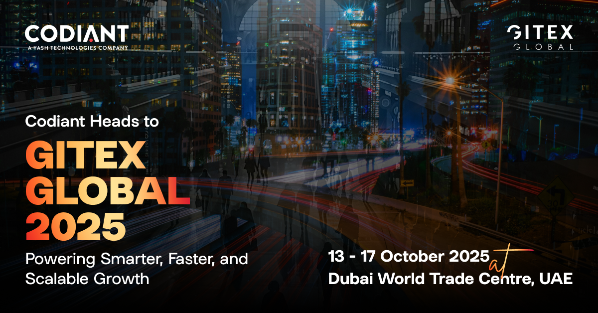 Codiant to Showcase Next-Gen AI Solutions at GITEX Global 2025