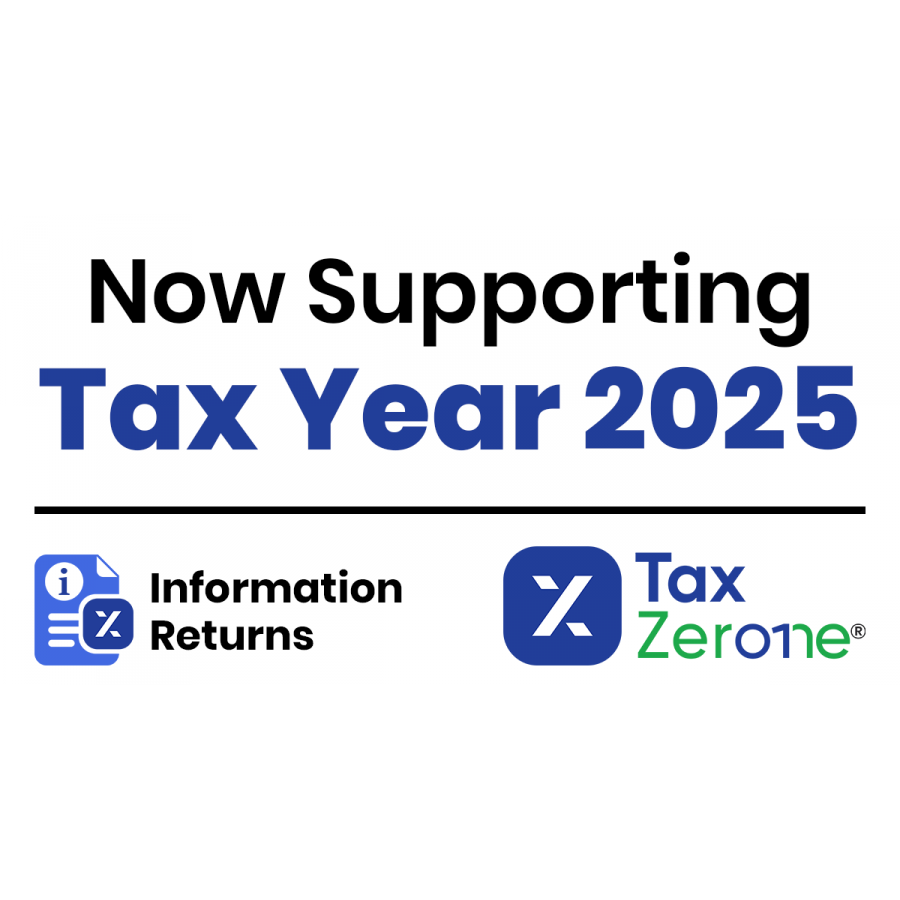 TaxZerone Opens Filing for 2025 Information Returns (Forms 1099 and W-2)