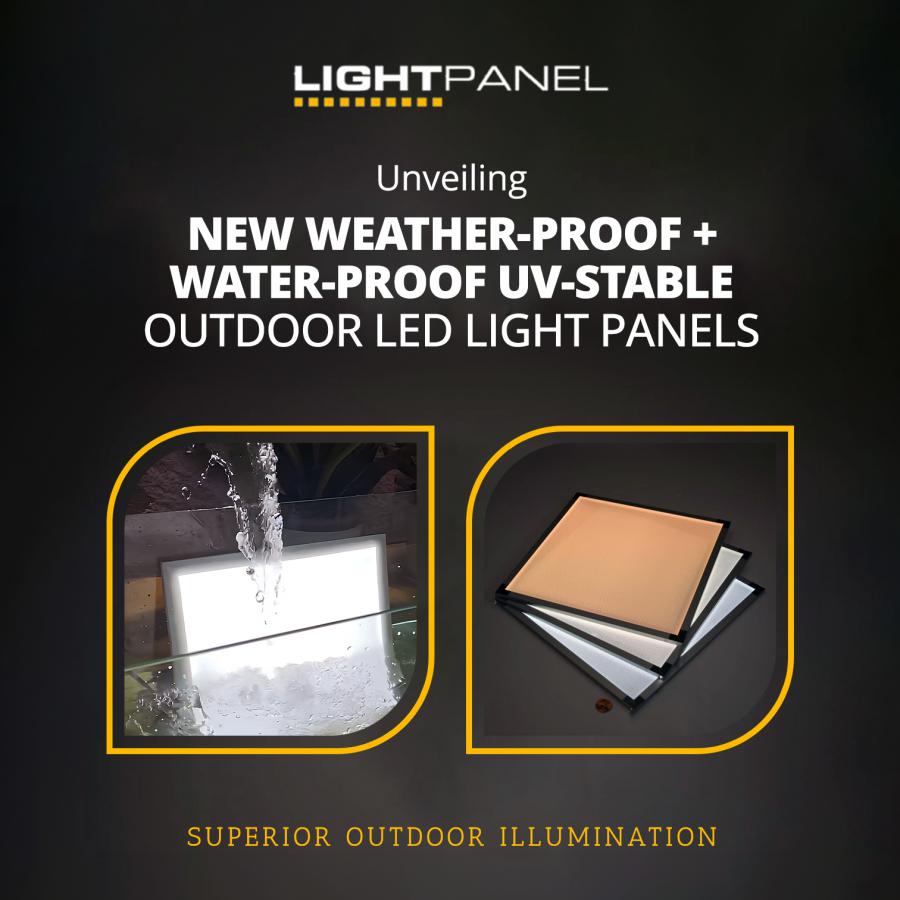 LIGHTPANEL Unveils New Weather-Proof + UV Resistant Outdoor LED Light ...