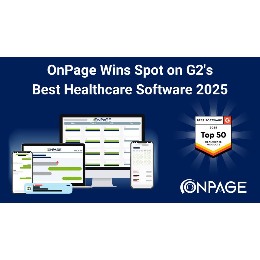 OnPage Wins Spot on G2’s 2025 Best Software Awards for Best Healthcare ...