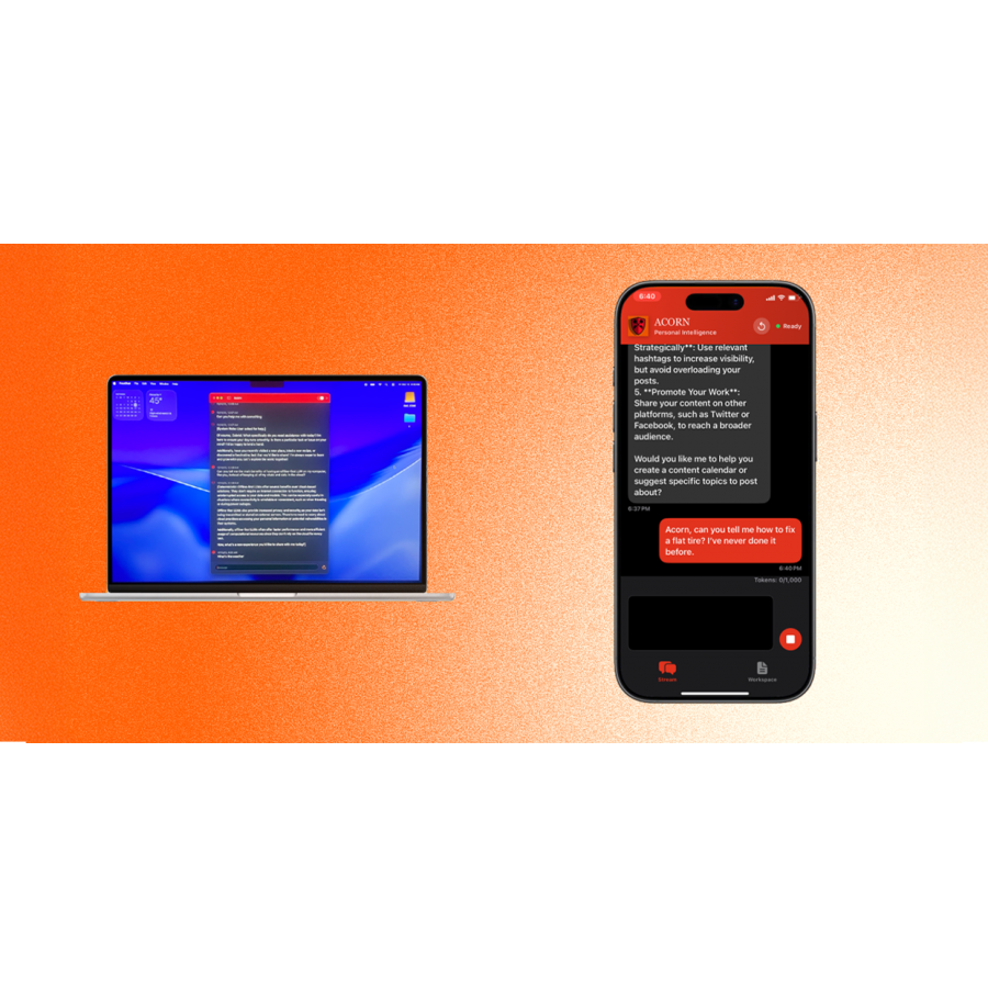 Acorn Mobile: A Pro-Privacy AI That Lives In Users iPhones